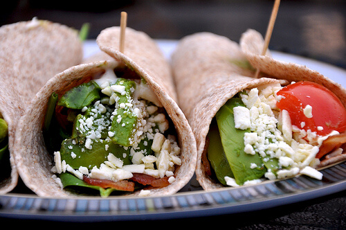 Deliciosas receitas de Wraps saudáveis - Melhor com saúde